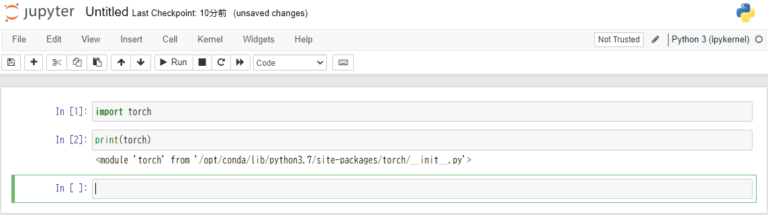 WSL2+Docker+Jupyter Notebookで作るPytorch学習環境 | けむしのテックブログ