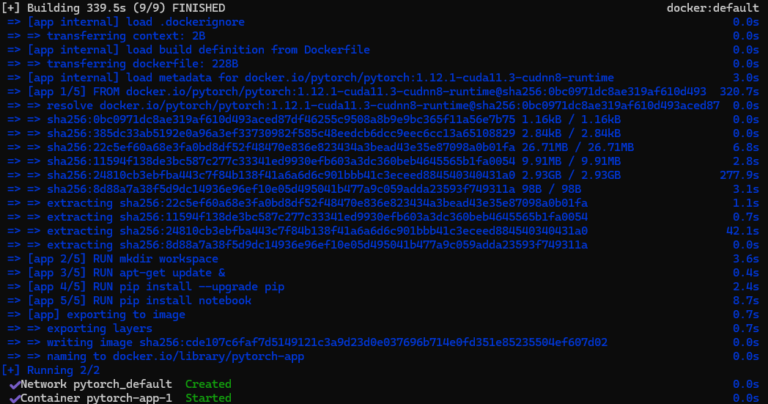 WSL2+Docker+Jupyter Notebookで作るPytorch学習環境 | けむしのテックブログ